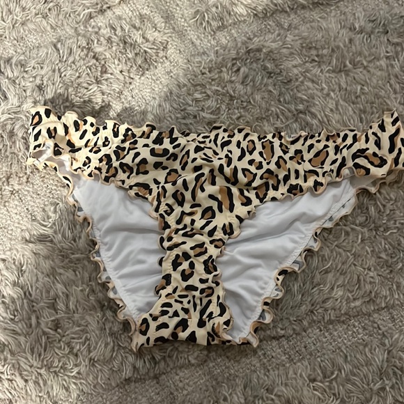 Shade & Shore | Swim | Leopard Bathing Suit Bottom From Target Ruching ...